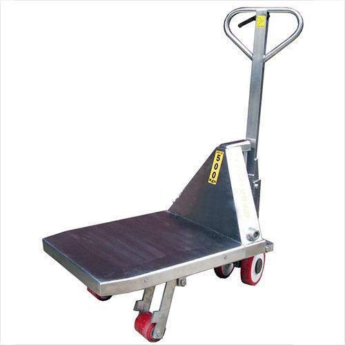 Shubham Engineering SS Platform Pallet Truck : Amazon.in: Industrial ...