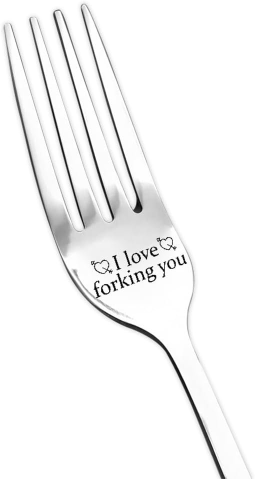 I Love Forking You Fork for Boyfriend Anniversary Birthday Gifts for ...