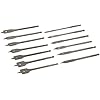 CRAFTSMAN 920919 13 Piece Spade Bit Set with Metal Storage Rack ...
