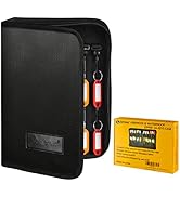 Amazon.com: Sdstone Portable Zippered Key Case,Fireproof And Waterproof ...