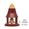 R&R Spirituals | Automatic Pooja small Temple Bell with stand ...