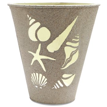 Northern Lights Candles Mini Bucket Fragrance Free Candles with Glass ...