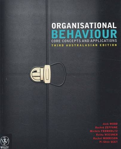 Organisational Behaviour: Core Concepts and Applications : Buy Online ...