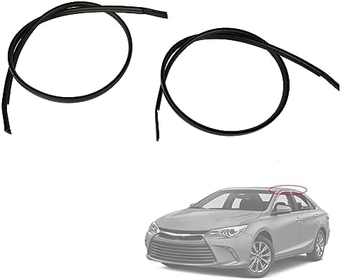Amazon.com: TIKSCIENCE Roof Drip Molding Weatherstrip Left and Right ...