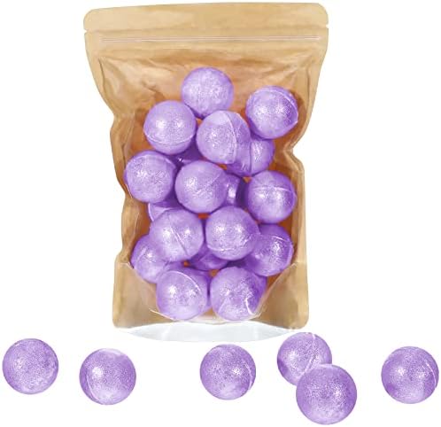 Amazon.com : Demissle 20 Pcs 0.53 oz Bath Bombs Bath Fizzies with Shea ...