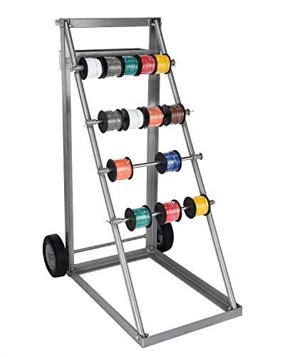 Snapklik.com : Transportable Multiple Axle Cable Caddy - Multi-Spool ...