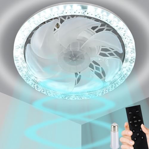 Amazon.com: Bell+Howell Socket Air Wireless Ceiling Fan Light with ...