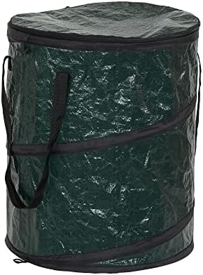 Amazon.com: Smart Design Spiral Pop Up Trash Bin with Open Top - Easy ...