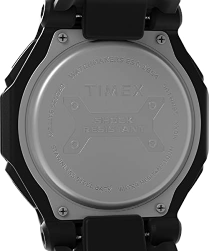 Timex Men's Command Encounter 45mm Watch - Black Strap Digital Neg ...