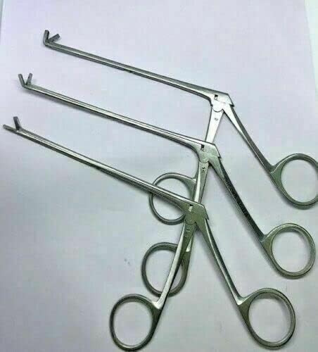 ENT Through Cutting Forceps Jaws Straight TIP 2 mm Set of 3 PC
