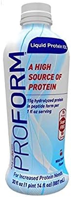 Amazon.com: Proform Liquid Protein 100, Wild Cherry Flavor, 1 bottle ...