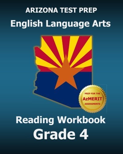 ARIZONA TEST PREP English Language Arts Reading Workbook Grade 4 ...