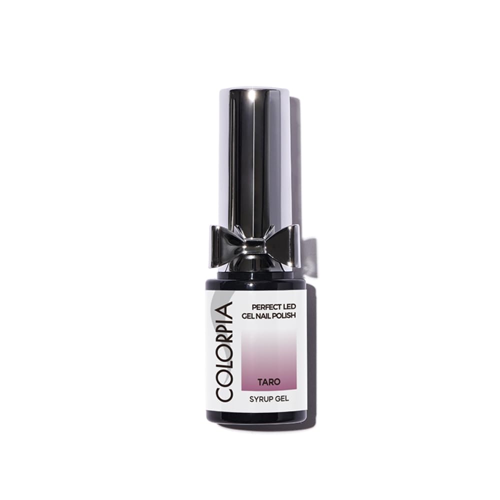 Amazon.com : COLORPIA One-step Easy Syrup Gel Nail Polish (Taro ...