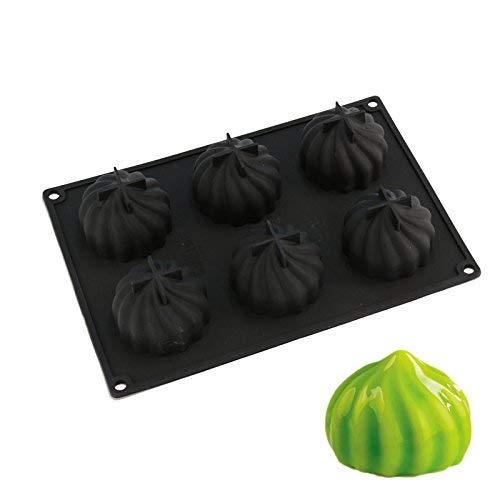 Cyclone Cake Mold Silica Gel Mold for Cake Pudding Ice Cream Jelly ...