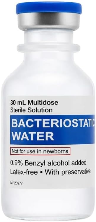 Bacteriostatic Water - Reconstitution Solution 30ML : Amazon.ca: Health ...