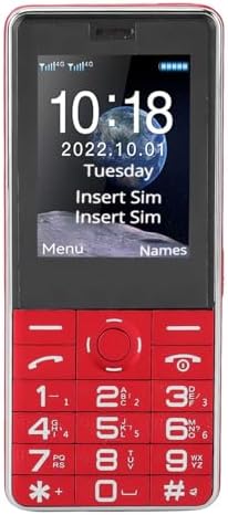 Wisoqu Big Key, Dual SIM, 2.4 Inch Color Screen SOS Cell Phone with ...