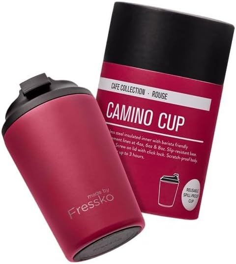 made by Fressko Reusable Coffee Cup (340 ml) - Double-Wall Insulated ...