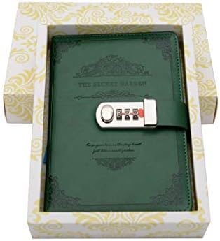 Lifestyle-You Notebook with Number Combination Lock Diary Retro ...
