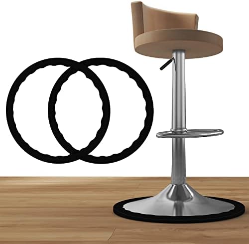 Amazon.com: 2 Pack Bar Stools Leg Protectors Ring, Non Slip Silicone ...