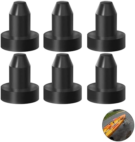 Amazon.com: TonGass (6-Pack) Push-in 1/2" Kayak Drain Plugs Neoprene ...