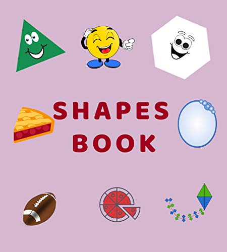 Amazon.com: shapes book: 2D shapes pictures learning book with matching ...