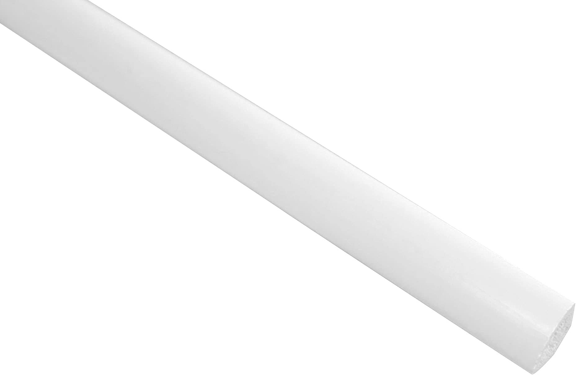 2 Mètres PVC Profil Plat Plastique Barre Plate Lisse Antichoc 6x40mm ...