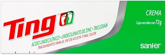 Ting Crema | Tratamiento Antimícótico Pie de Atleta | Ácido ...
