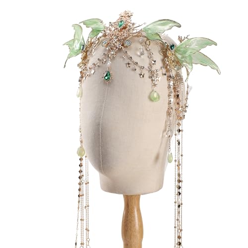 Amazon.com: Renfaire Butterfly Fairy Elf Crown - Elf Headpiece with ...