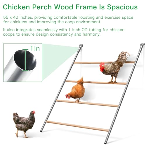 Snapklik.com : Chicken Perch Wooden Rack - Adult Chicken Perch Wooden ...