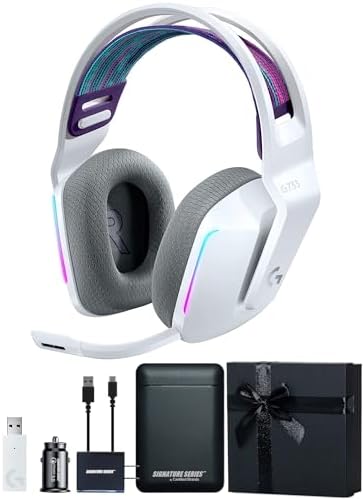 Amazon.com: Logitech G733 Lightspeed Wireless Gaming Headset +Yeti GX ...