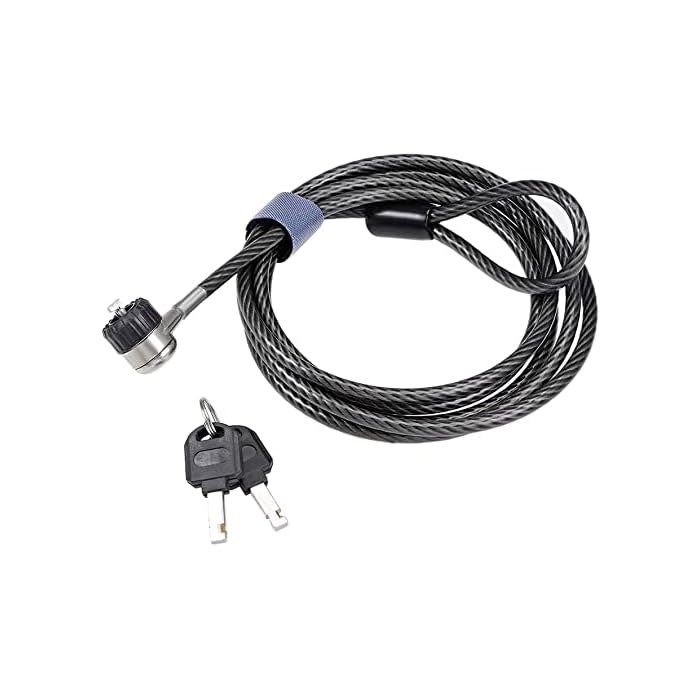 Buy KFidFran Notebook Laptop Computer Lock 2M Steel Safety Keyed Cable ...