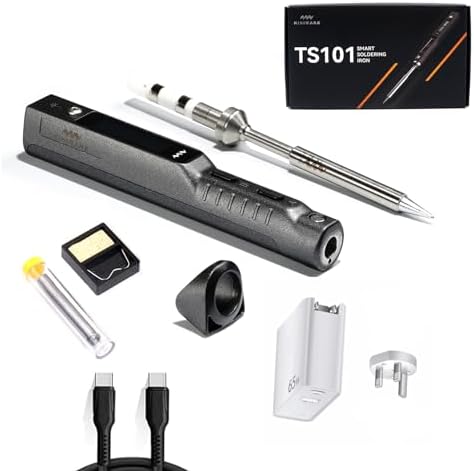 TOOLSAVING TS101 Soldering Iron Kit TS100 Upgraded PD 90W DC 65W ...
