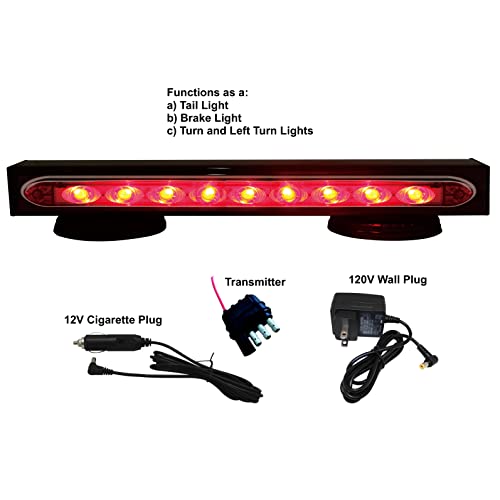 Snapklik.com : MAXXHAUL 50553 LED Magnetic Wireless Towing Light Kit