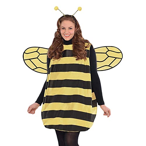 Edhomenn Women Bee Cosplay Costume Set Bumble Bee Fancy Dress with ...