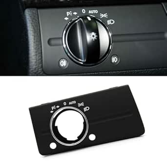 Goodithy Car Dashboard Headlight Switch Cover Trim Replacement for ...