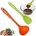 Amazon.com: Kitchen Utensil Set - 11 Cooking Utensils - Colorful ...