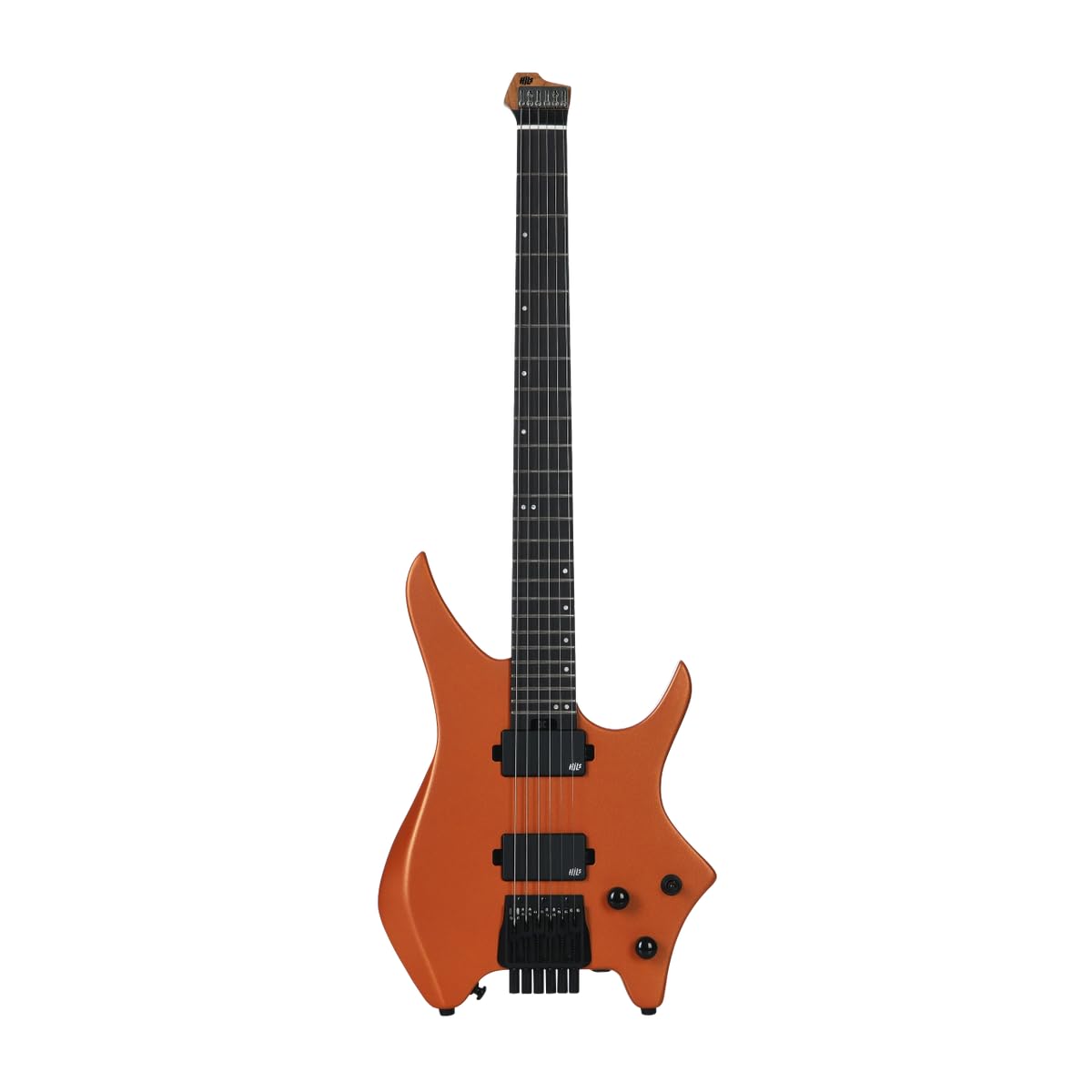 Amazon.com: HILS Next Series Headless Guitar HN3 - (Metallic Orange ...