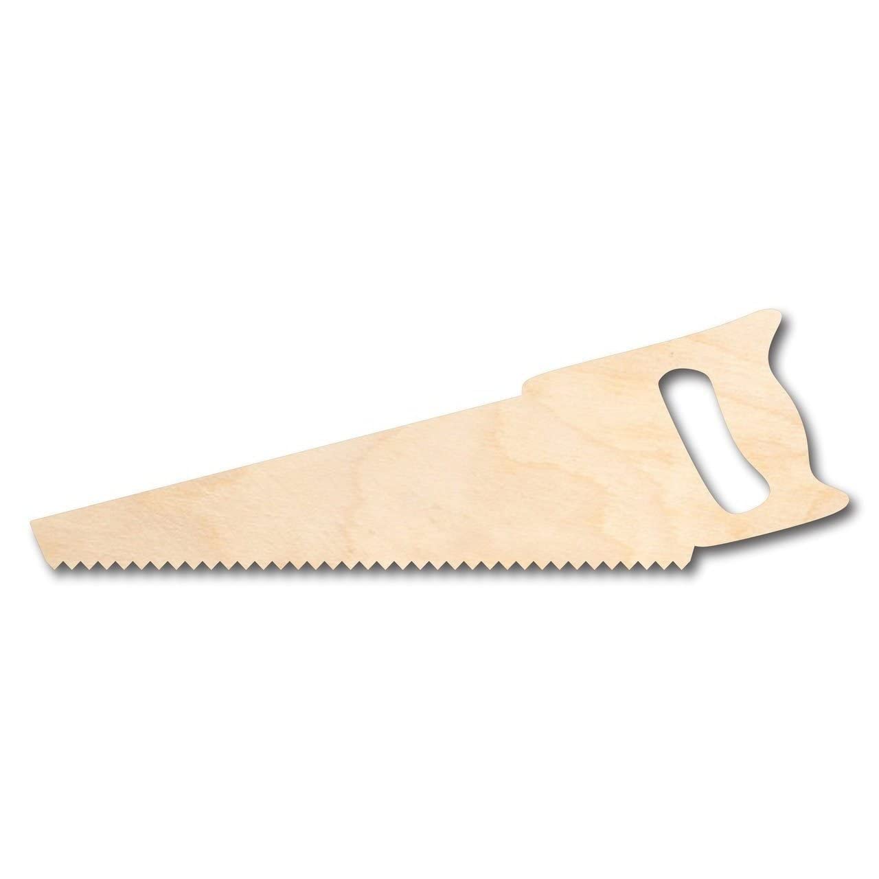 Amazon.com: Unfinished Wood Saw Shape Construction Tool Craft up to 24 ...
