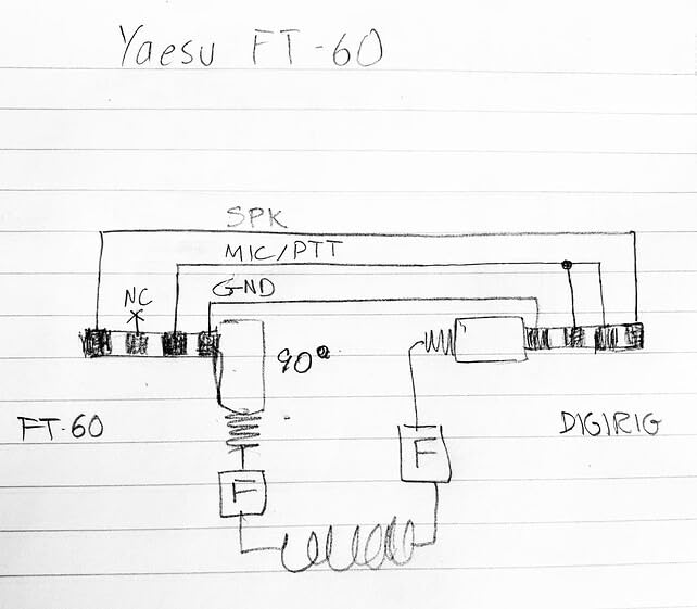 Amazon.com: Digirig Mobile Cable for Yaesu HTs : Electronics