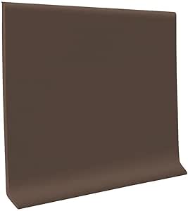 Amazon.com: Roppe 40C82P194 Vinyl Cove Base 4"X1/8"X48" - Burnt Umber ...