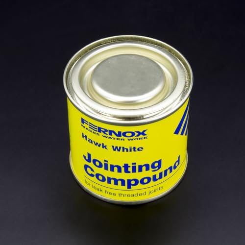 Fernox Hawk White 200g Jointing Compound for Plumbing Leak Prevention ...