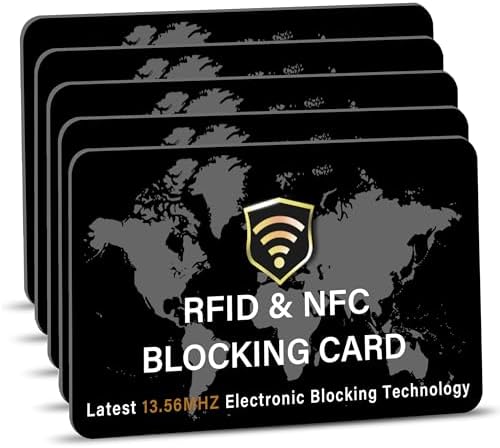 Amazon.com: 3 RFID Blocking Card|NFC Contactless Cards Protection|Fuss ...
