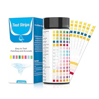 Amazon.com: Bgieaug Water Testing Kits for Drinking Water - 100 Strips ...