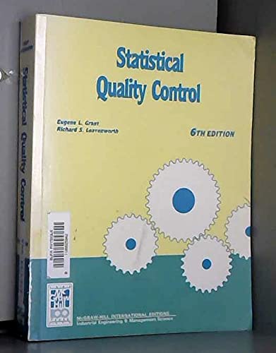 Buy Statistical Quality Control Book Online at Low Prices in India ...