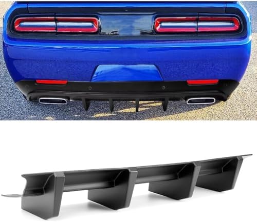 Amazon.com: skkyoro Rear Lip Compatible with for Dodge Challenger 2015 ...