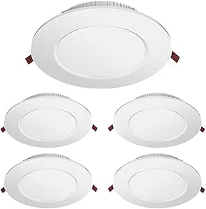 Amazon.com: WLBHWL 5pcs Ultra-Thin LED Recessed Light 3W,7W,9W,12W,18W ...