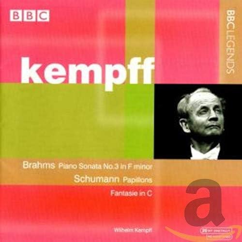 BBC Legends: Wilhelm Kempff (Brahms / Schumann): Amazon.co.uk: CDs & Vinyl
