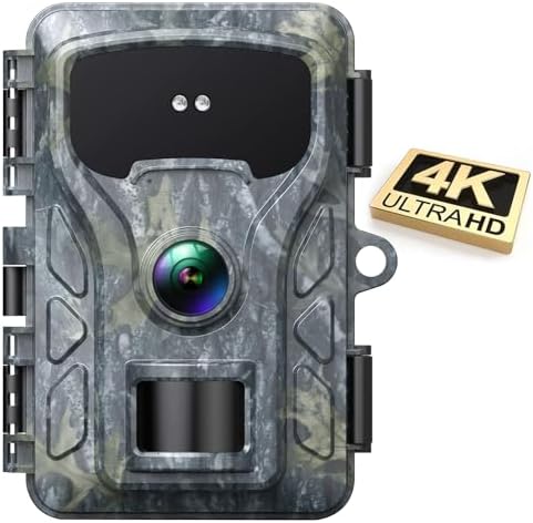 VOOPEAK 4K 48MP Wildlife Camera, Trail Cameras 0.1s Trigger Time Latest ...