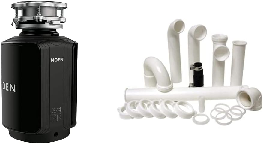 Moen Host Series 3/4 HP Continuous Feed Garbage Disposal with Sound ...