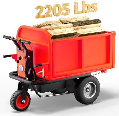 Amazon.com : Goodyear Utility Service Cart Power Wagon Wheelbarrow ...